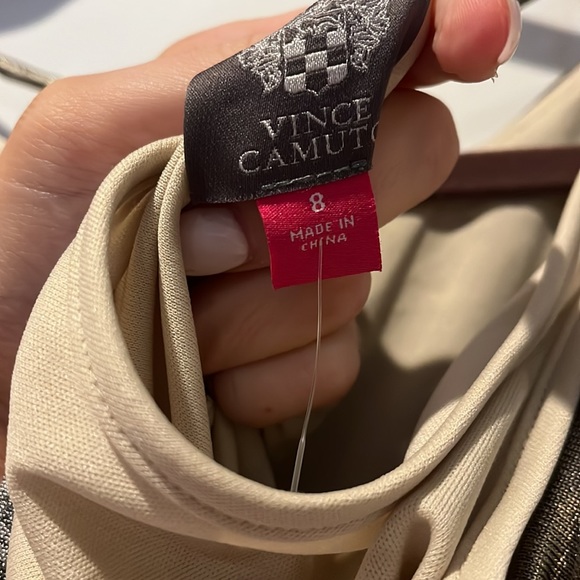 Vince Camuto | Dresses | Vince Camuto Metallic Stretch Dress | Poshmark